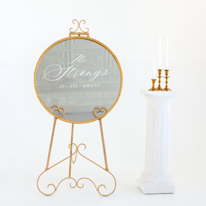 Wedding Mirrors | Wedding Welcome Signs, Seating Charts & Mirror Signs