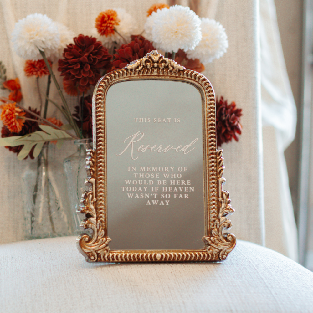 In Loving Memory Wedding Sign | Remembrance Table | Wedding Signage