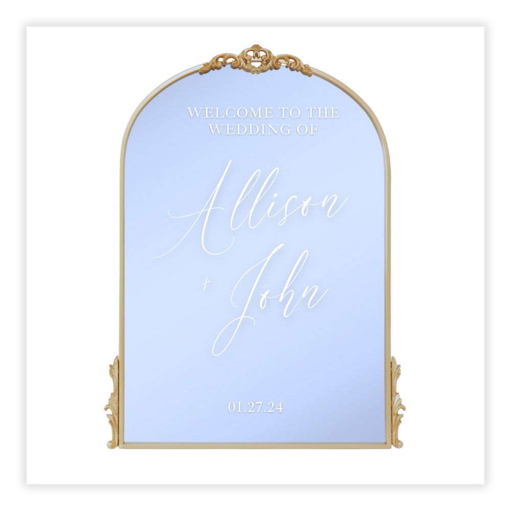 Elegant Calligraphy for Wedding Welcome Signs | Magnolia Dreams